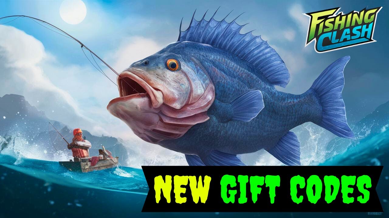 10 JULY 💥 FISH CLASH CODES - FISHING CLASH GIFT CODES 2024 - FISHING ...