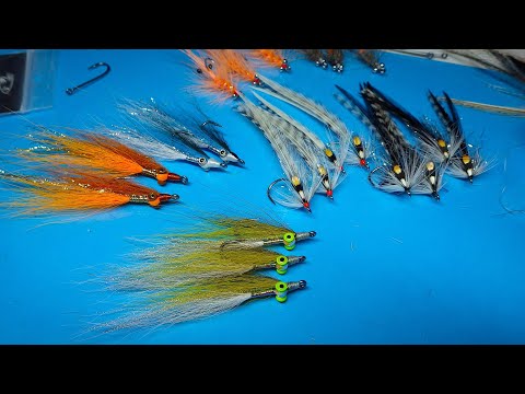 How To Tie Olive And White Clouser Flies