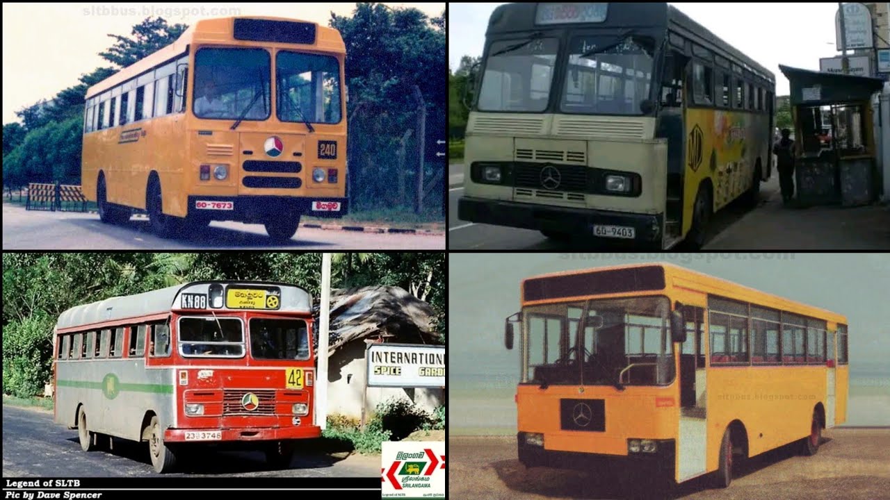Mercedes Benz LP/OF 1113 Buses in Sri Lanka - YouTube
