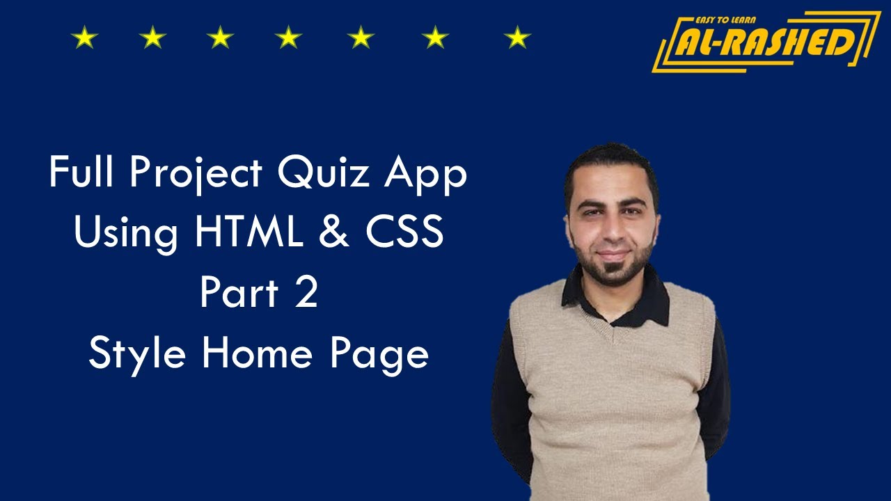 Quiz App Project Using Html And Css Part 2 Names The Classes And Style 2627