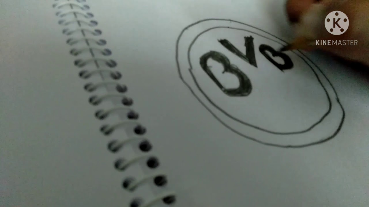 how to draw BvB FC logo - YouTube