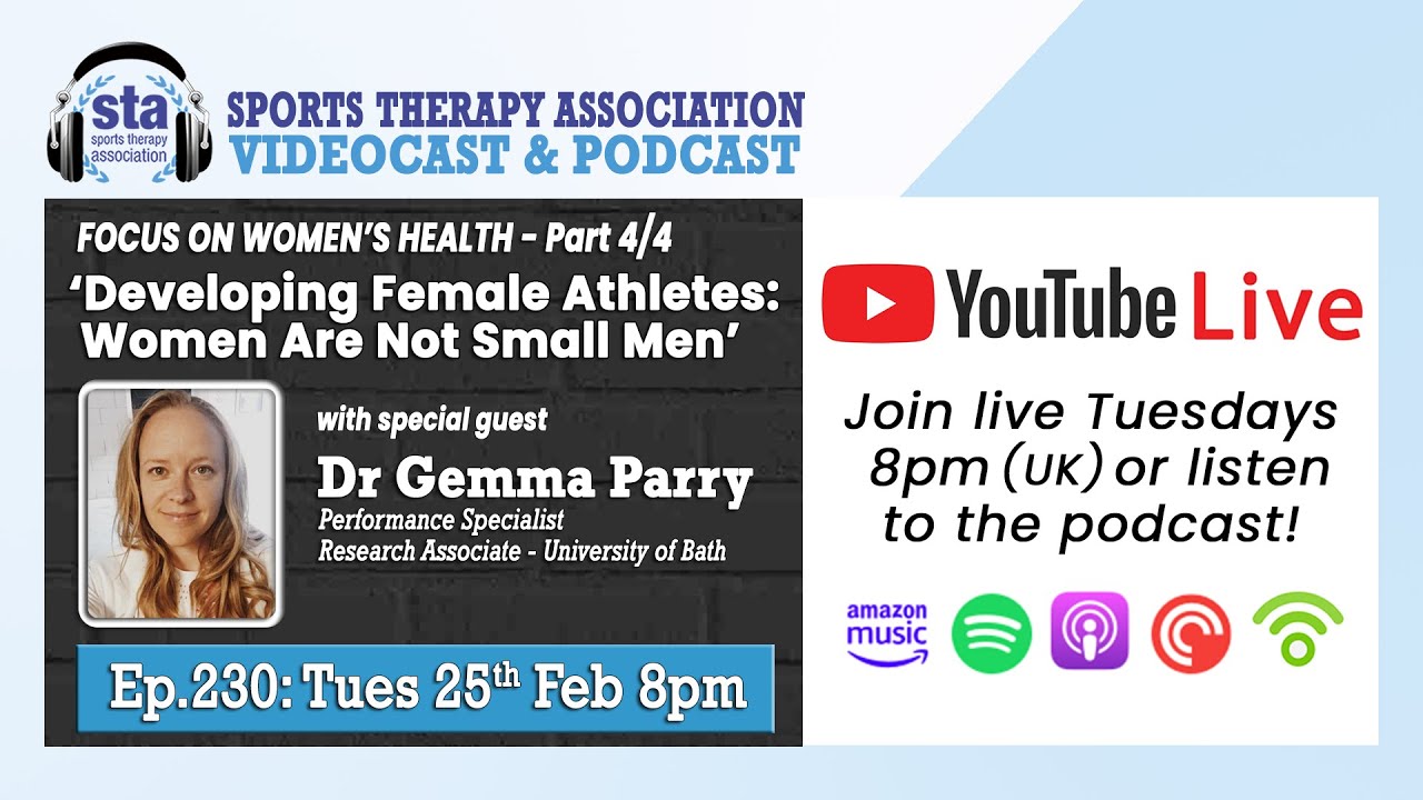 Ep230: ‘Developing Female Athletes: Women Are Not Small Men’ with ...