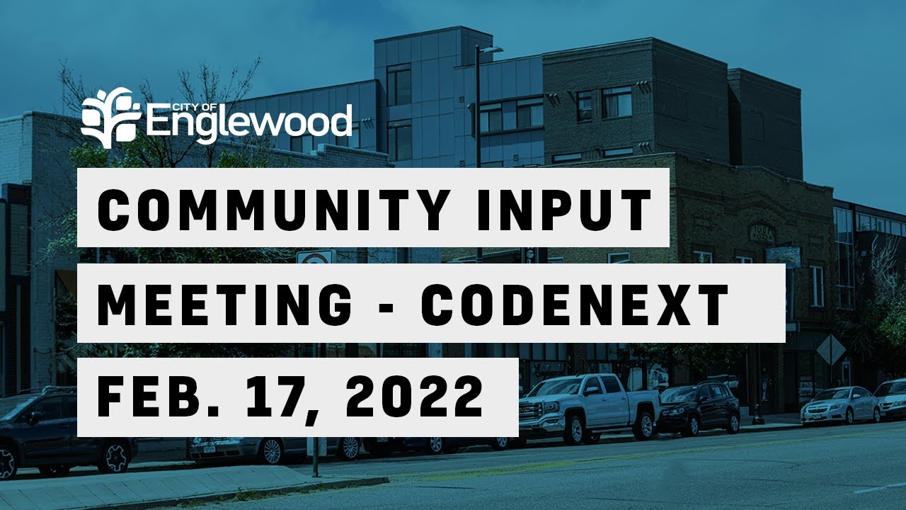 Community Input Meeting - CodeNext - YouTube