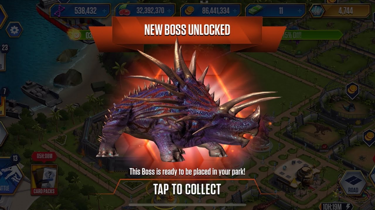 Finally unlocking my second boss creature the Juggernaut 32 boss ...