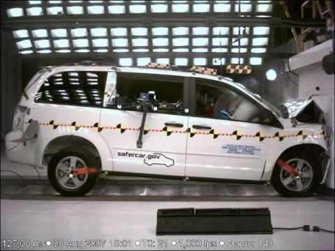 Crash Test 2008 - 20** Dodge Grand Caravan / Chrysler Town and Country ...