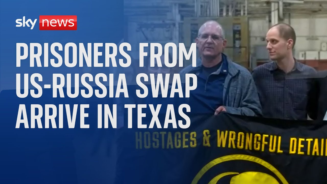 American prisoners released in biggest swap between the US and Russia ...