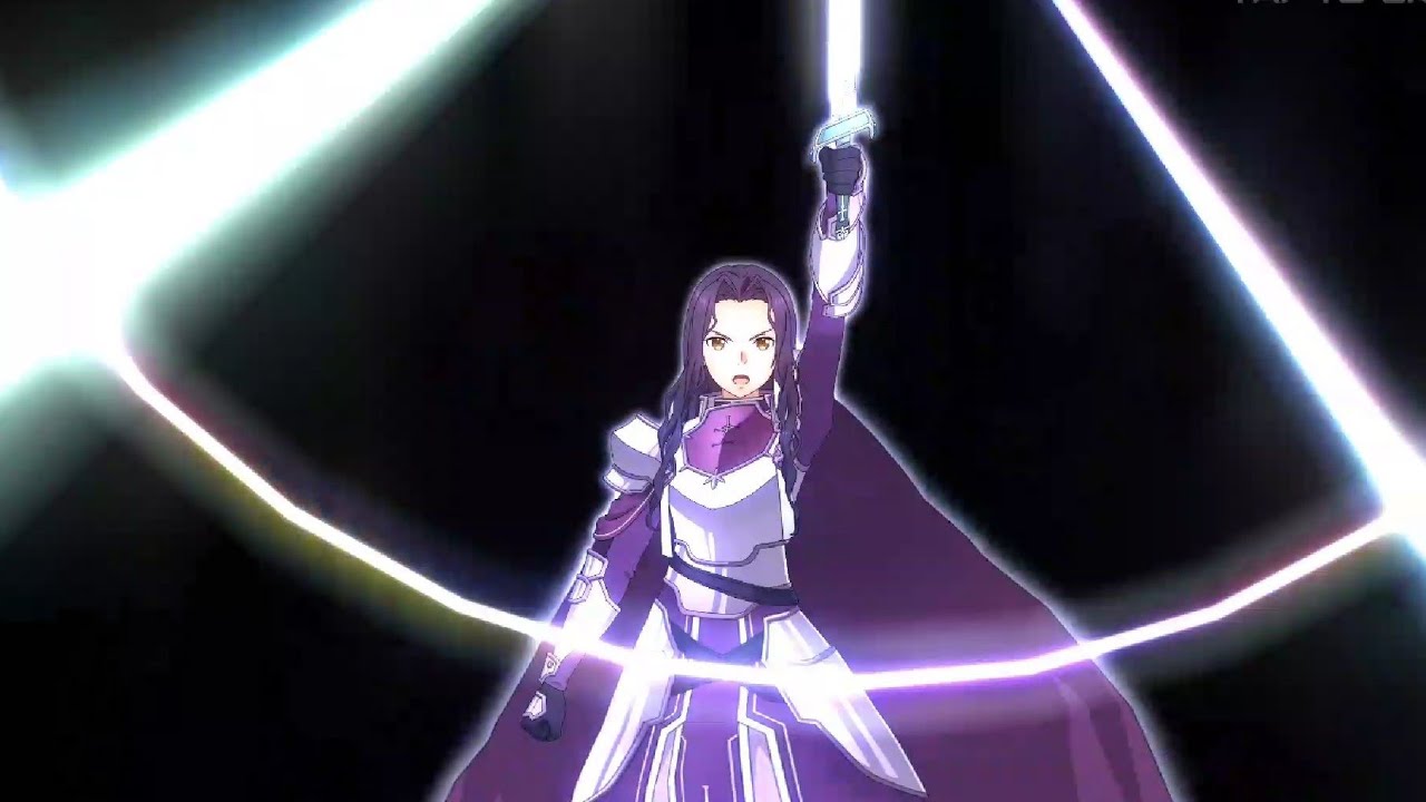 Fanatio vs. 4 Whirling Blades | Sword Art Online Alicization - YouTube