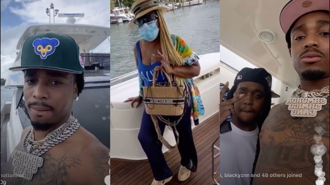 Quavo Takes Mom On Yacht Then Blesses Her With Dior - YouTube