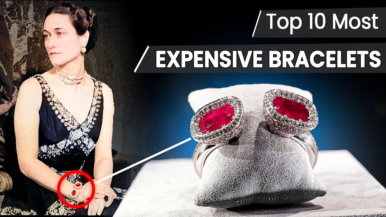 Top 12 Most Beautiful and Expensive Bracelets in the World! - YouTube