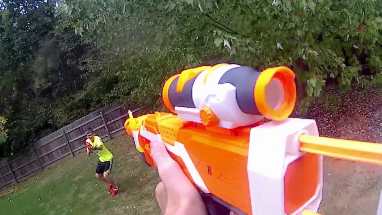 Nerf First Person Shooter (Video Game Style) - YouTube