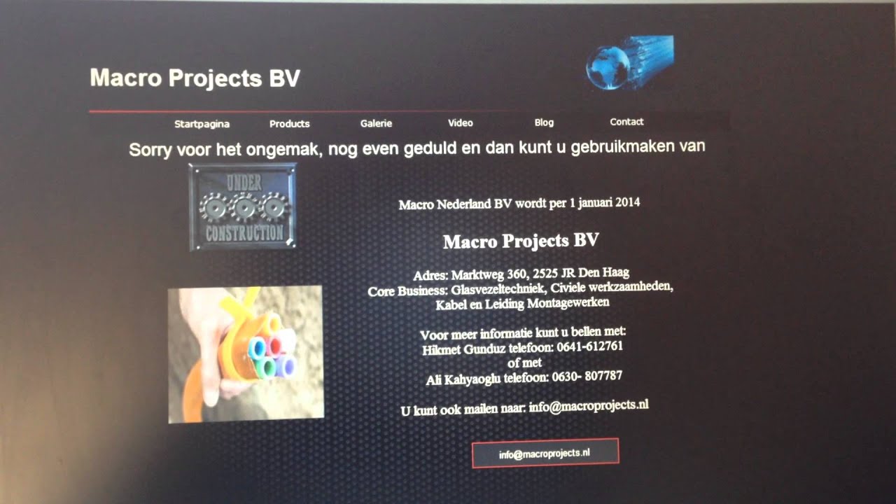 Macro Projects B V - YouTube