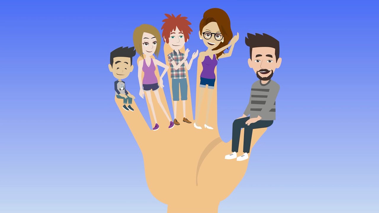 Daddy and Panda - Fingers family - YouTube