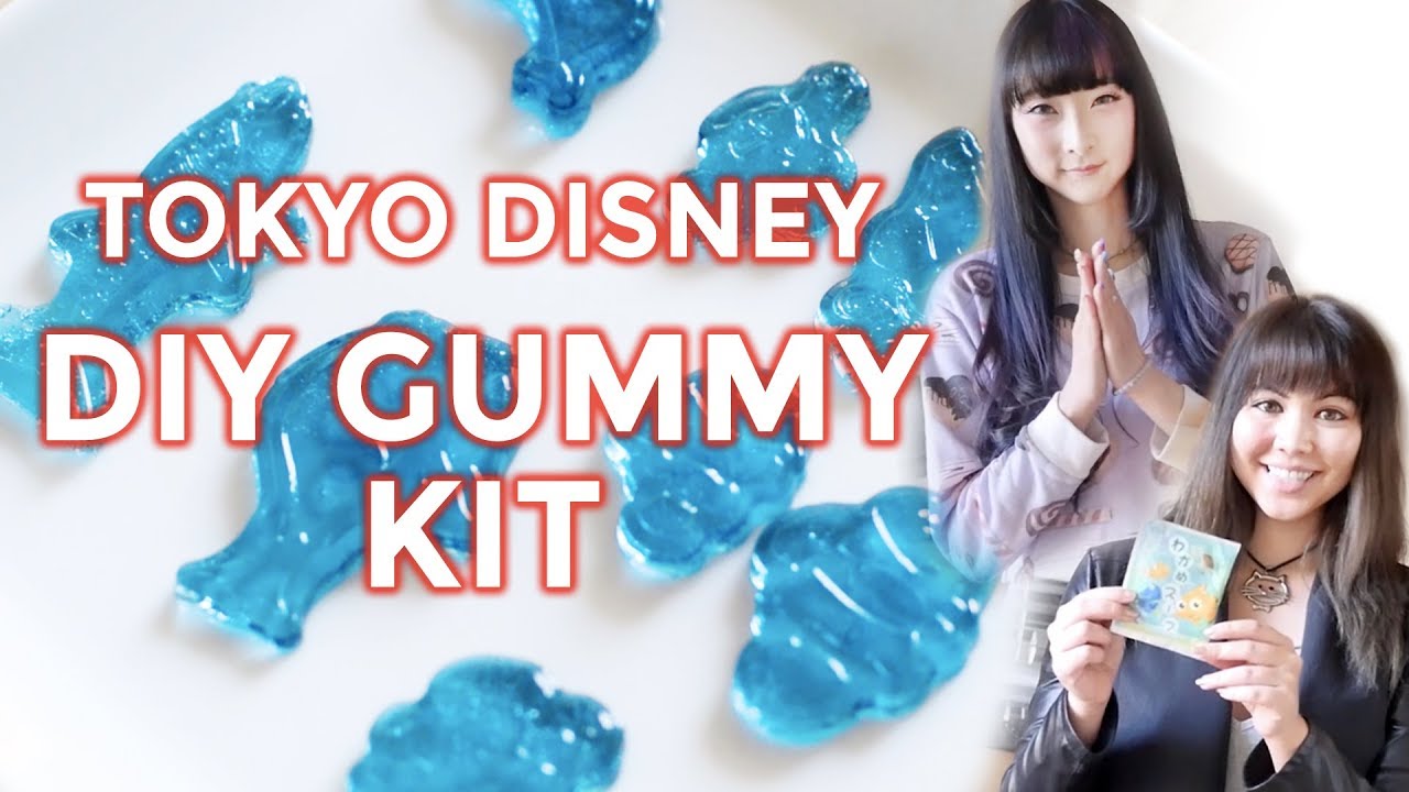 TOKYO DISNEYLAND DIY GUMMY KIT // with RinRin Doll - YouTube