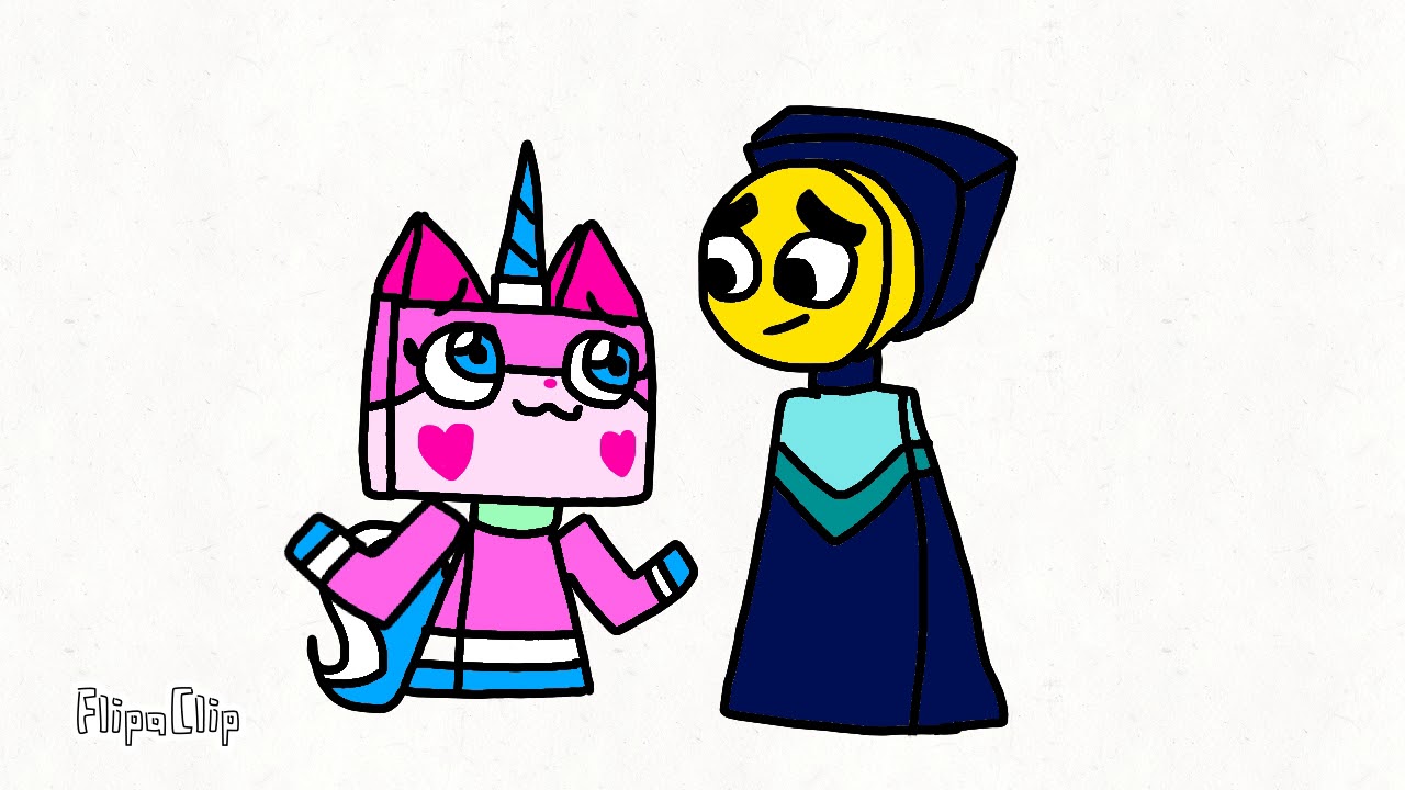 Unikitty And Master Frown Hug Animation - YouTube