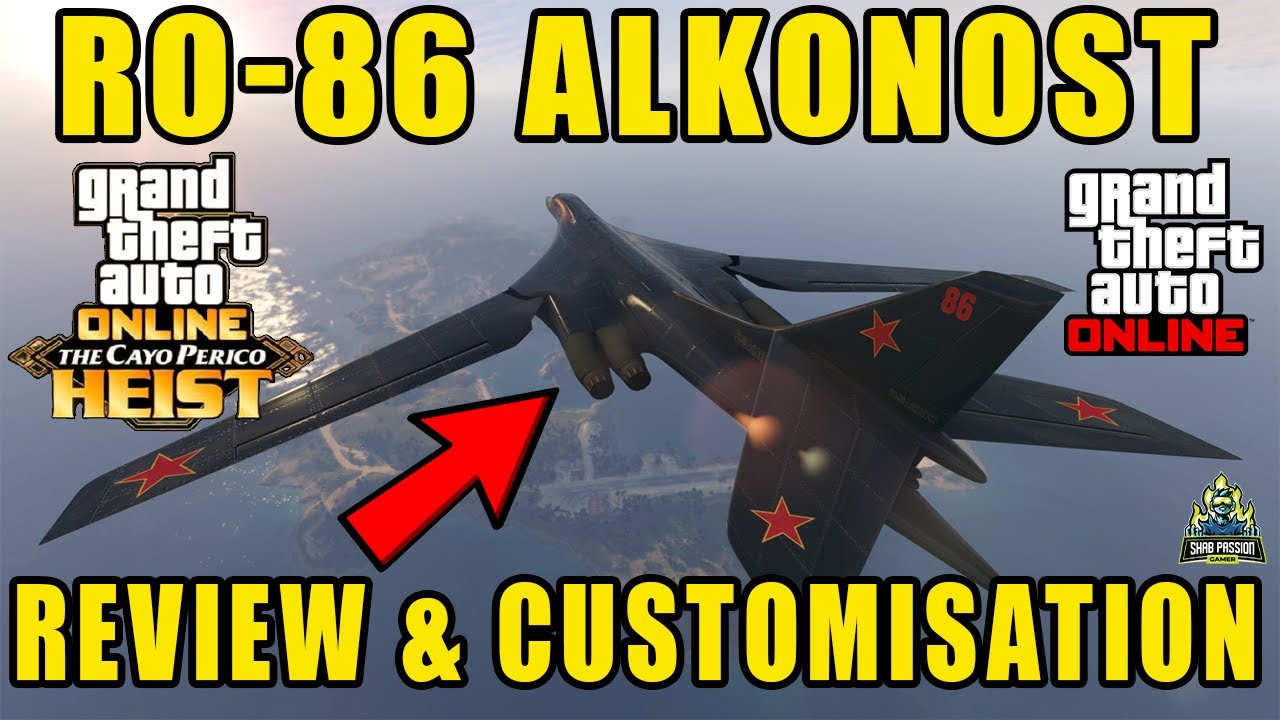 RO-86 Alkonost Review & Customisation - GTA Online New Vehicle / Plane ...