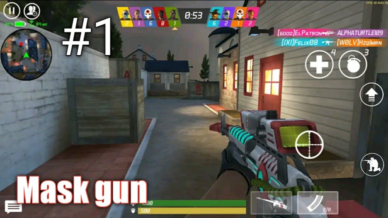 mask gun multiplayer gameplay,maskgun multiplayer fps - free shooting ...