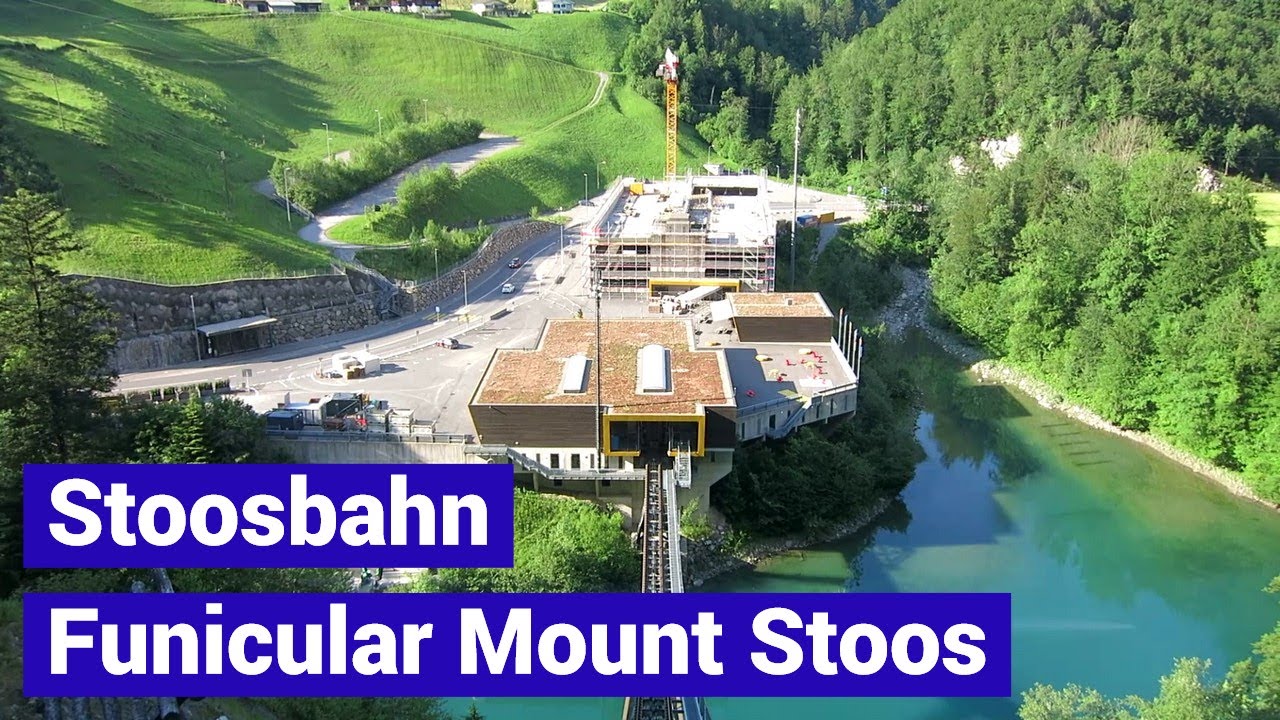 Stoosbahn Aussicht Fahrt Steilhang Bergfahrt - funiculaire - funicular ...