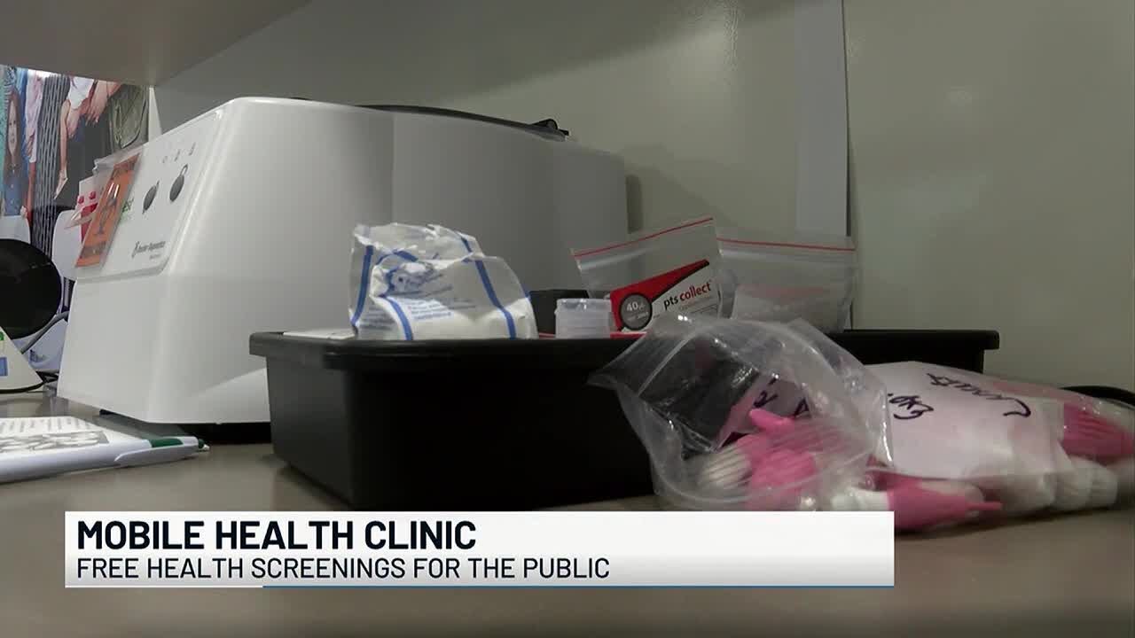 Mobile health clinics provides free health screenings for those in need ...