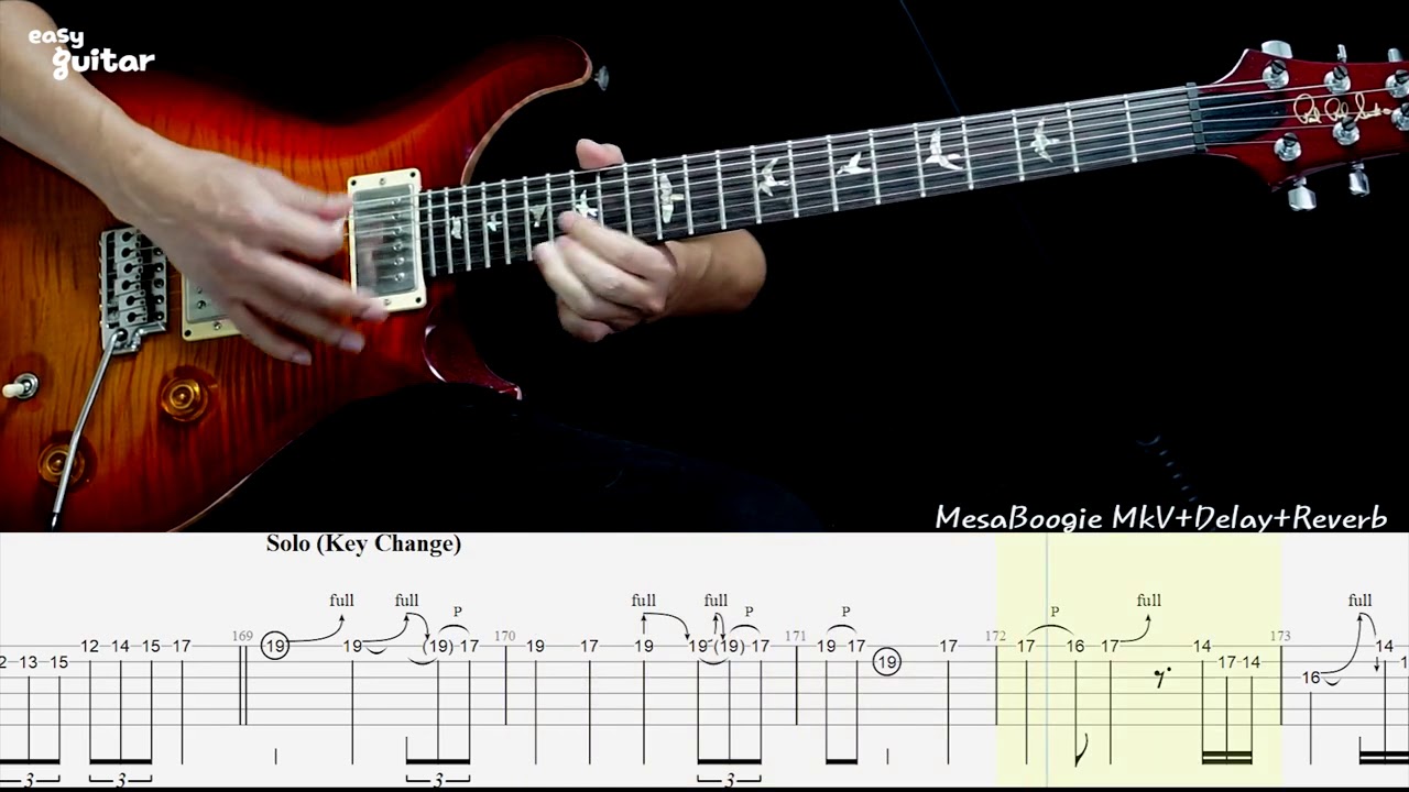My Chemical Romance - Welcome To The Black Parade Guitar Lesson With ...