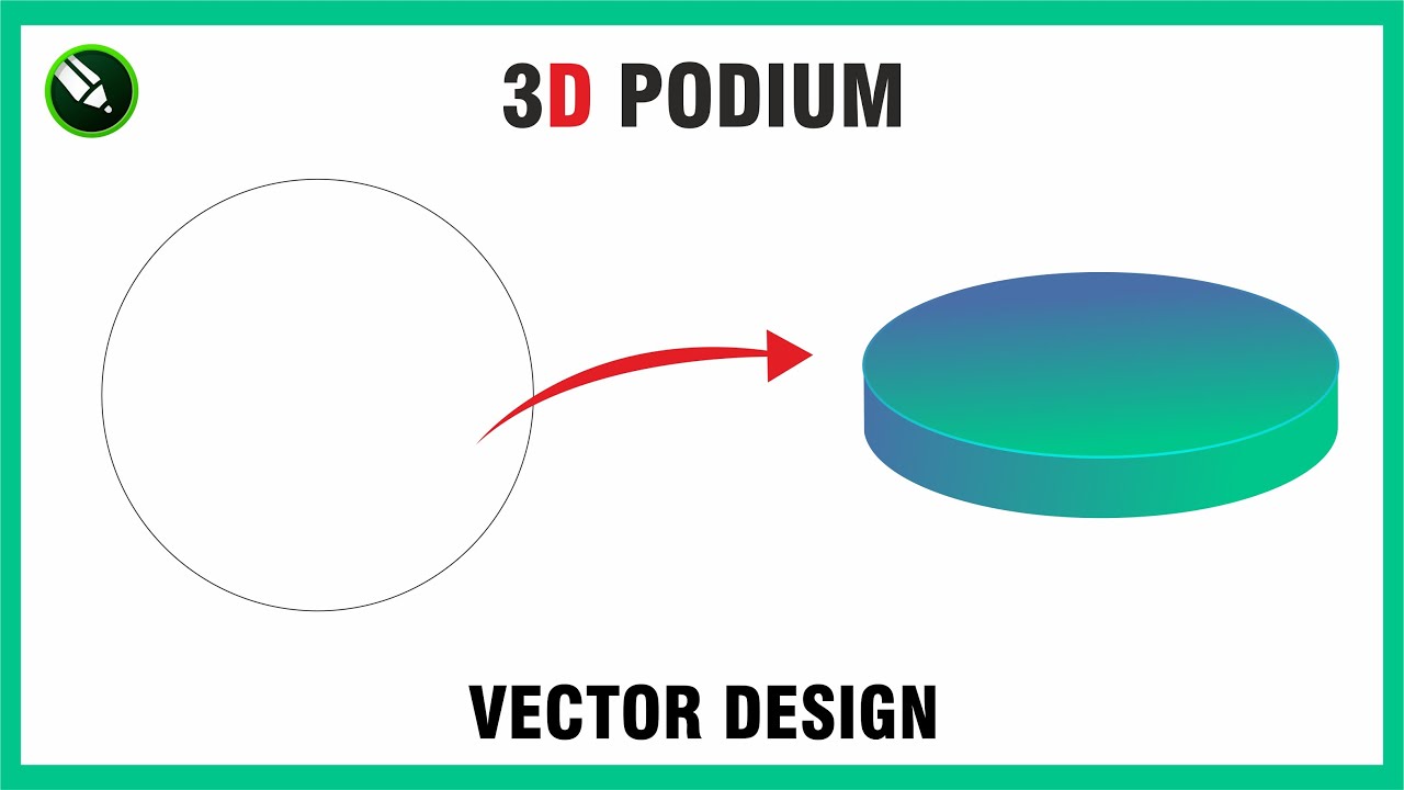 Tips and Tricks for Making an 3D Podium Design in Corel Draw - YouTube