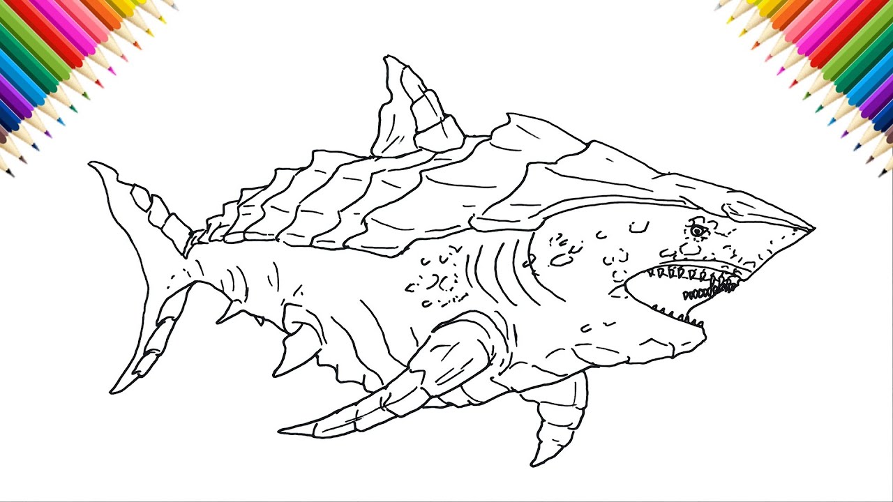 How to Draw Megarchelon Level 40| Jurassic World: The Game - YouTube