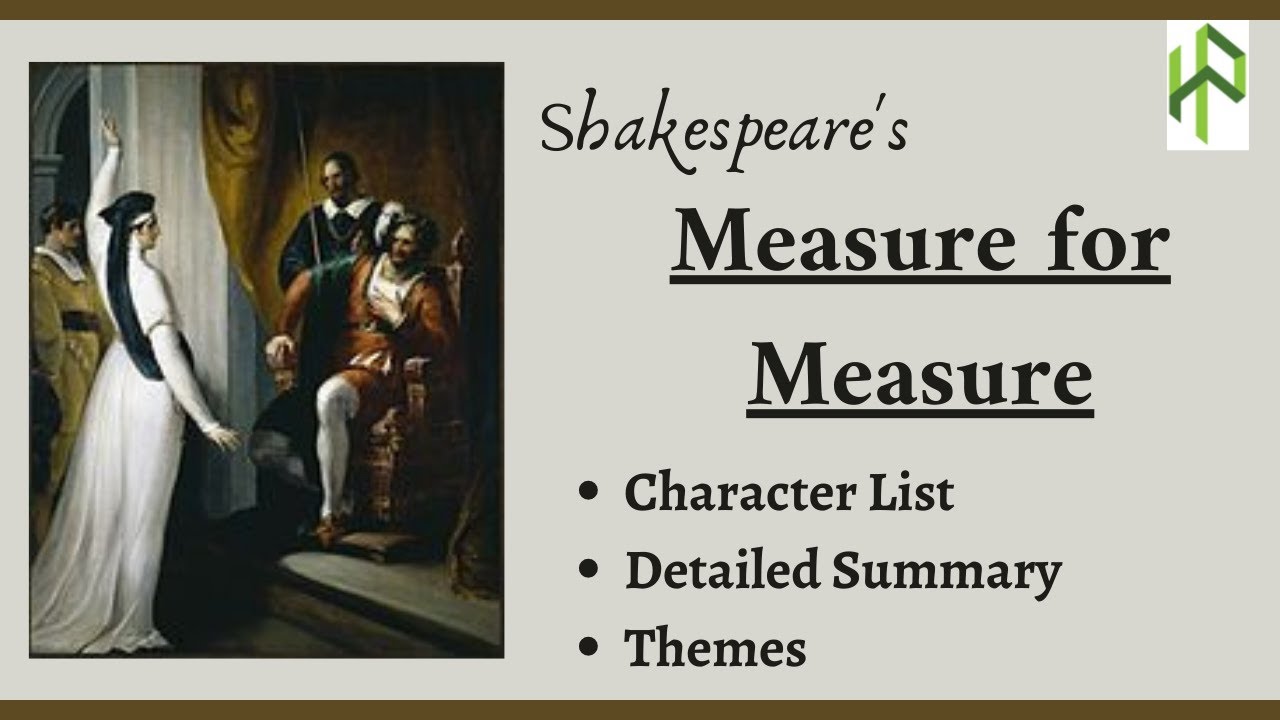 Measure for Measure by Shakespeare I Full Summary, Character List and ...