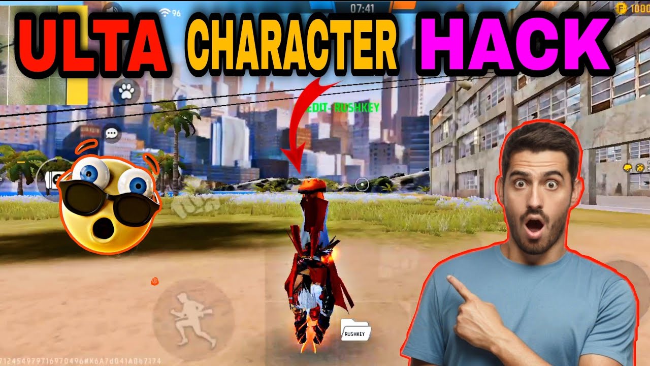 Ulta Character Hack 😱 | Hack Hain Ya Glitch | Free Fire Hack Gameplay ...