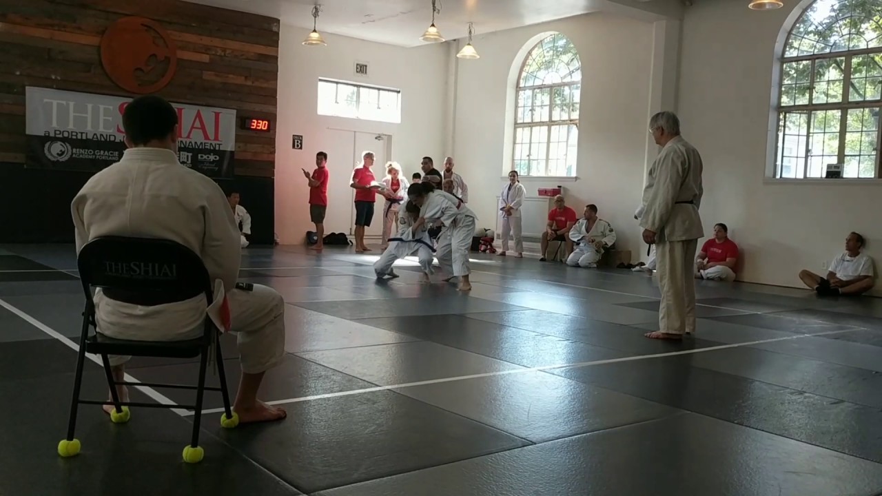 Female Judoka from Oak Tree Dojo MB first judo competition, second part ...