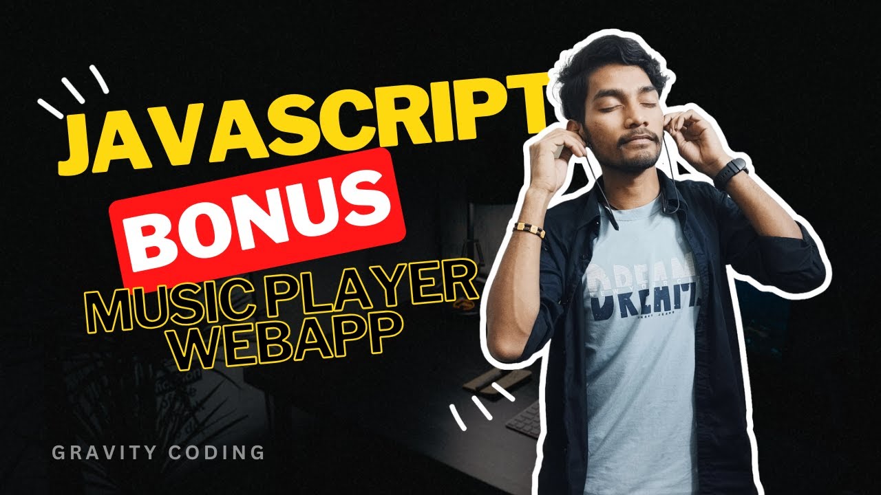 🎵 Music Player Tutorial Using Html Css And Js Build Your Own Day 07 Youtube 6083