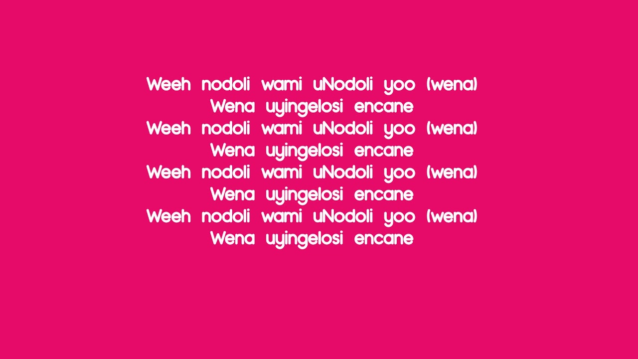 Samthing Soweto Nodoli [Lyric video]