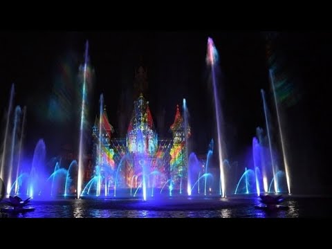 Spectacular water and flower dancing show at vin wonder island , KOH ...
