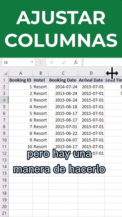 Ajustar columnas en excel #excel #exceltips #exceltutorial - YouTube