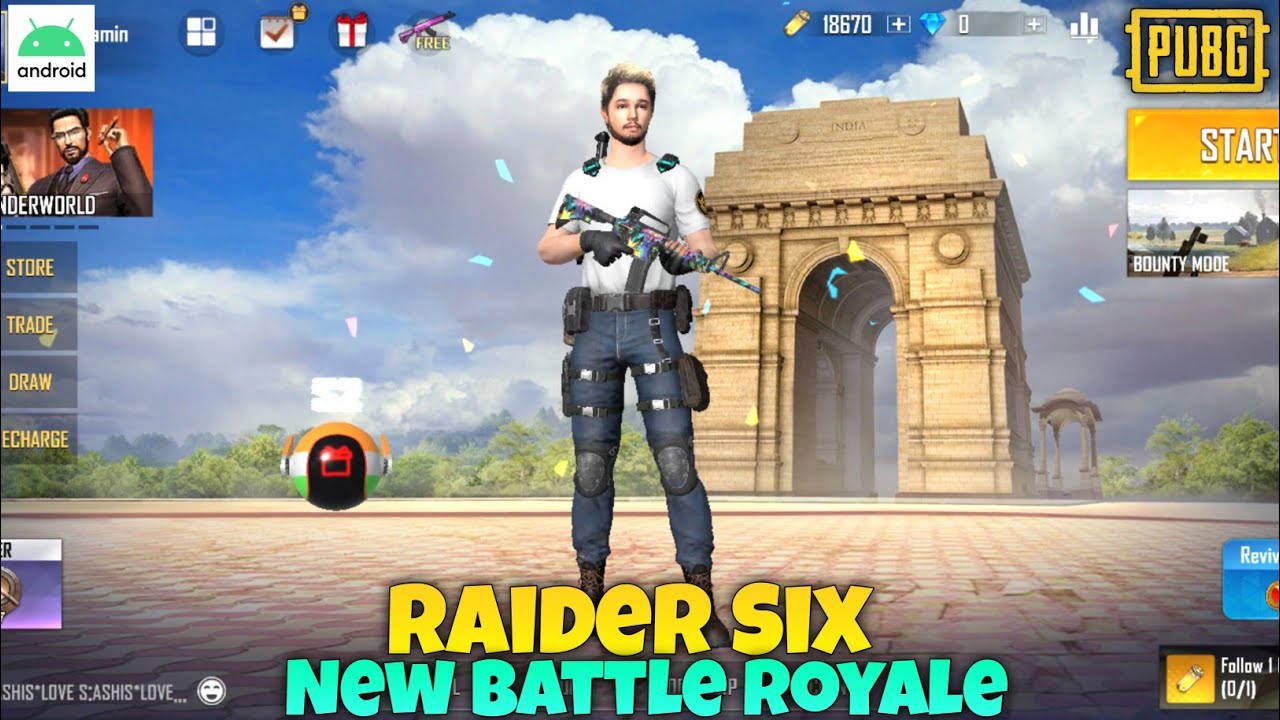 New Battle Royale Game Raider Six New Update Gameplay - YouTube