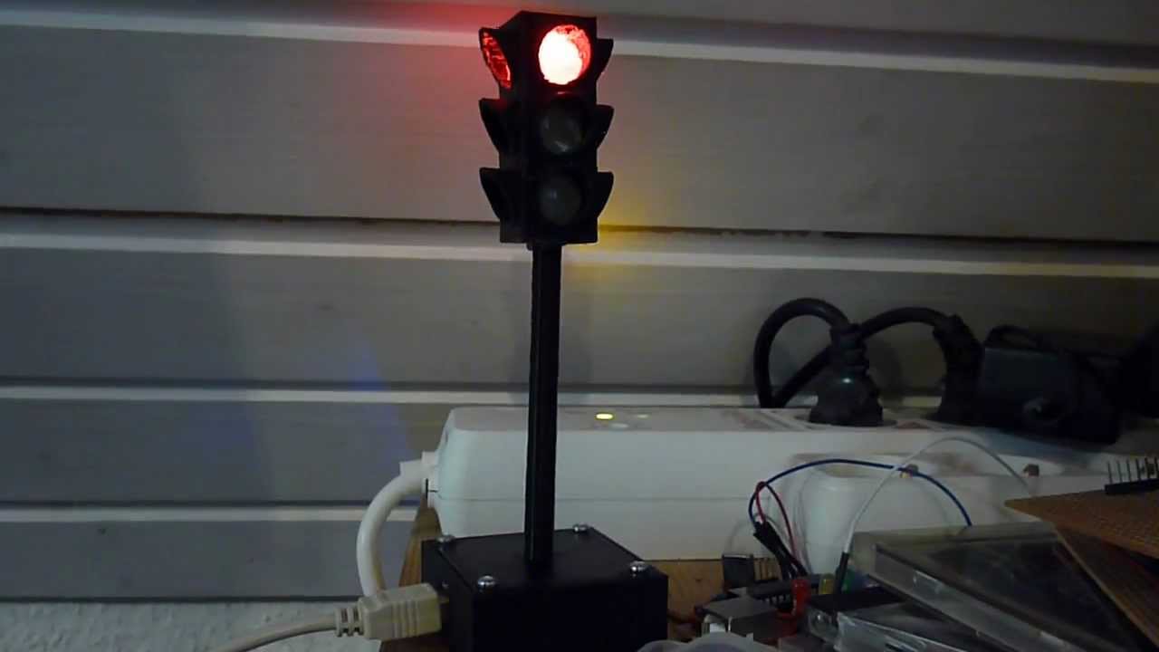 Traffic Light Model in Action - YouTube
