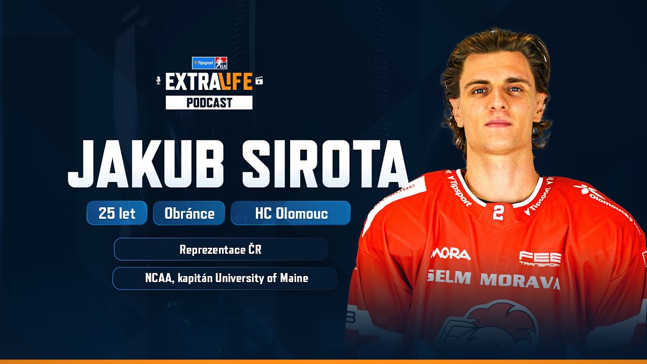 EXTRALIFE PODCAST #5 | Jakub Sirota: Kapitán z NCAA v Tipsport ...