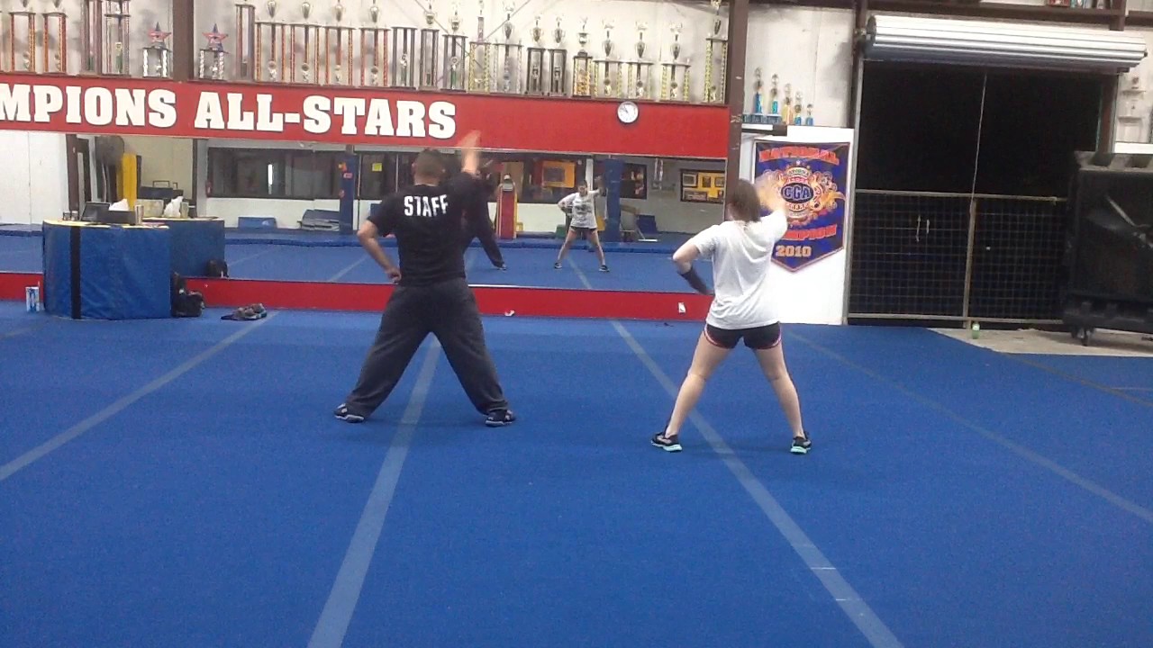 2017 SVMS Tryout Dance - Back View w Counts - YouTube