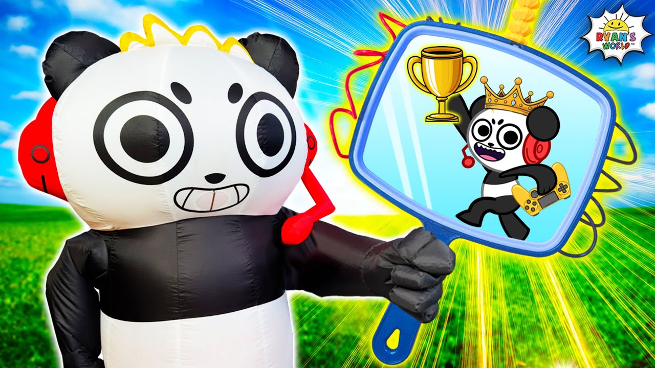 Combo Panda Finds A MAGIC MIRROR! - YouTube