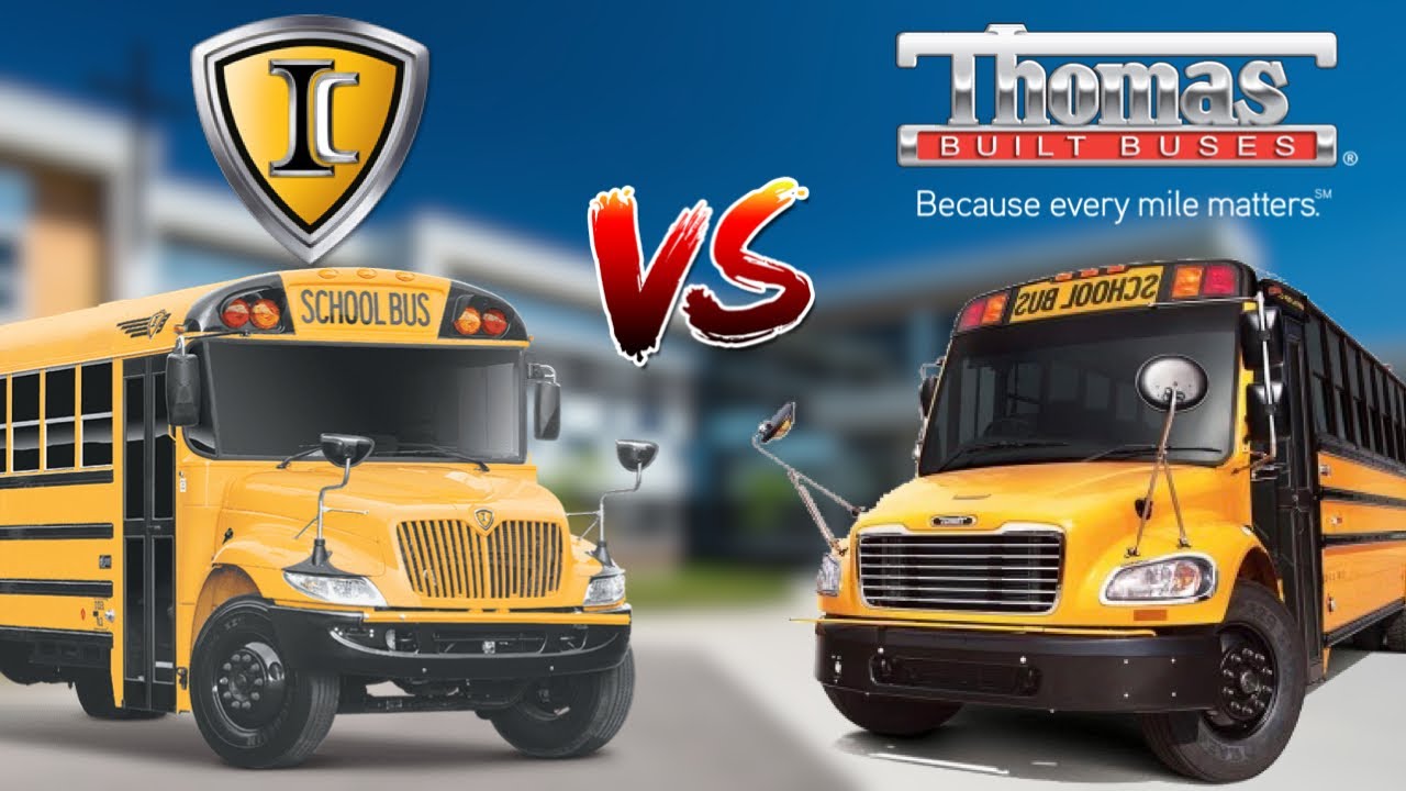 What’s Better? IC or THOMAS School Buses? - YouTube