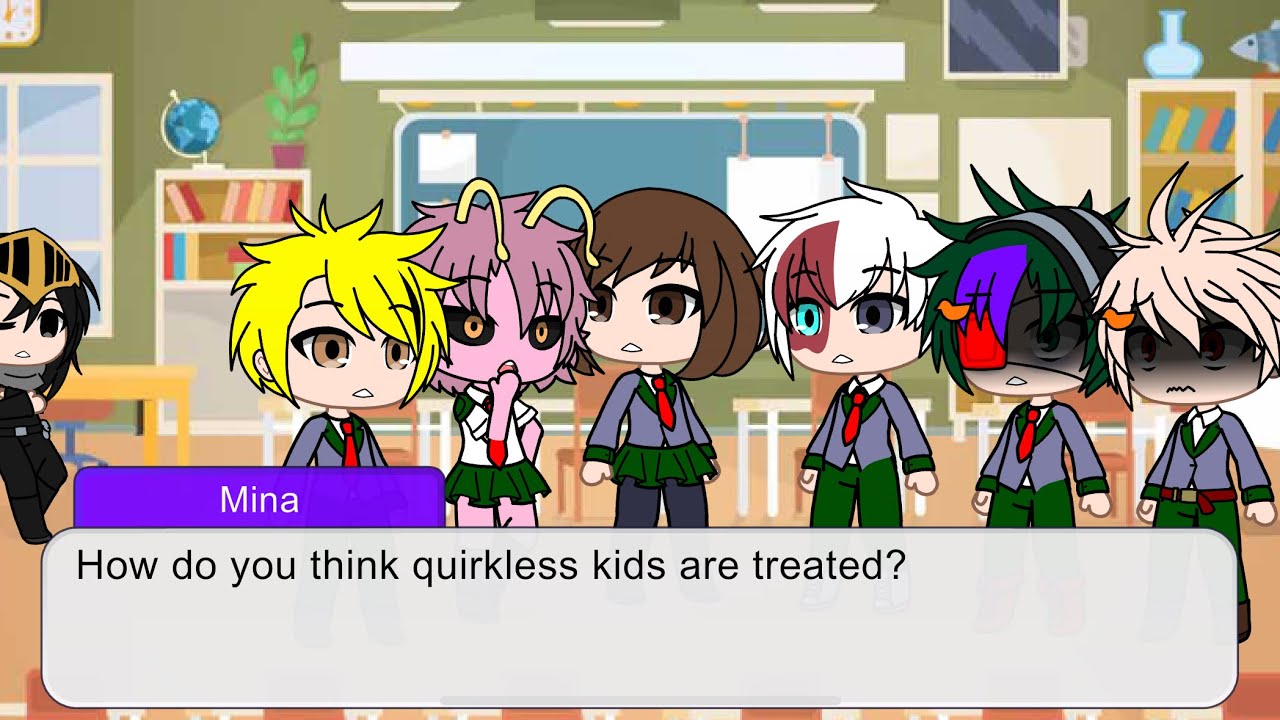 The life of a quirkless kid - YouTube