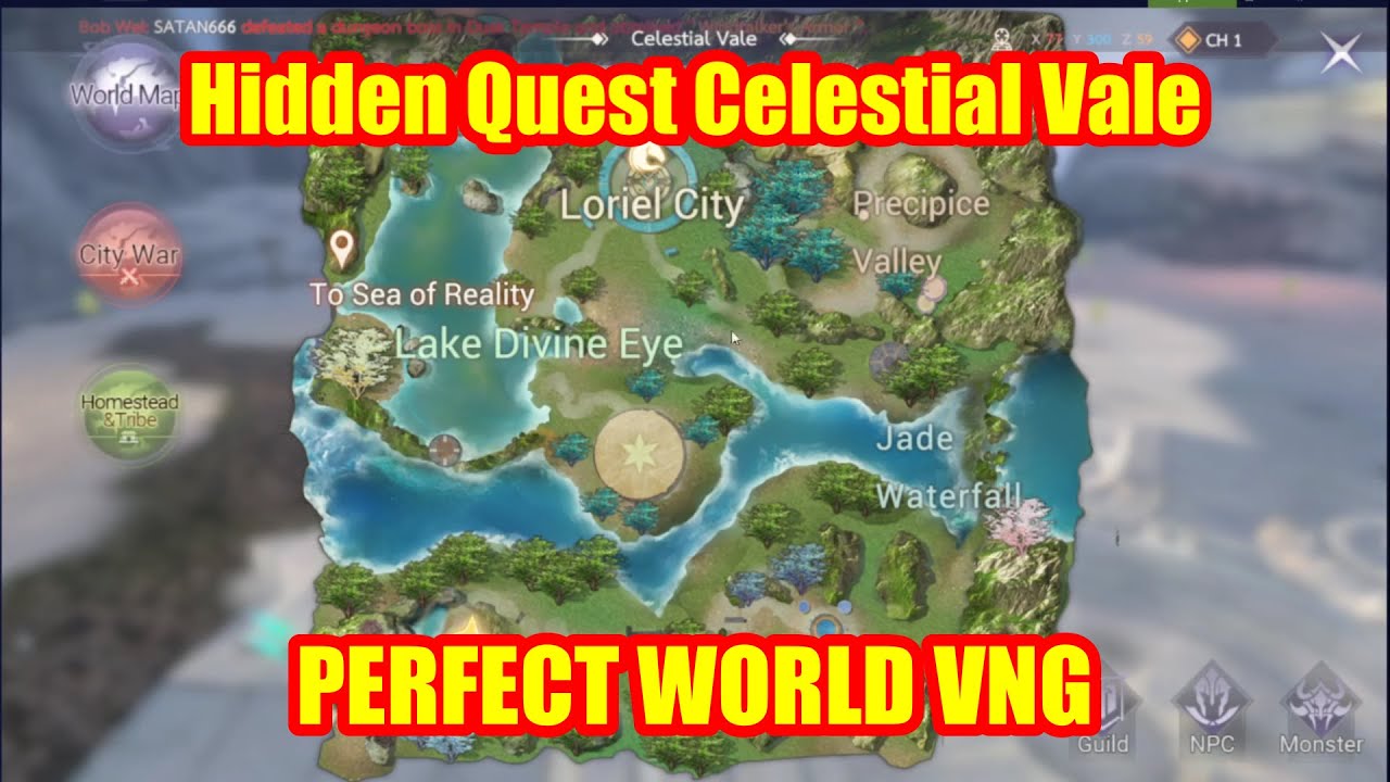 Perfect World VNG | Hidden Quest Celestial Vale - YouTube