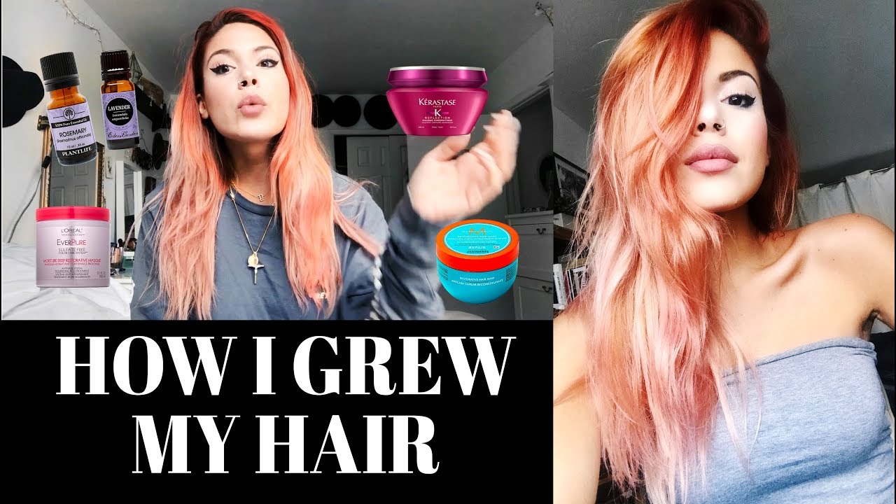 6 Tips On How I Grew My Hair Products I Use Etc Youtube