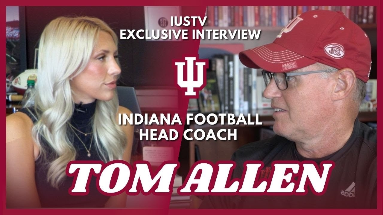 Indiana Football Head Coach Tom Allen Exclusive Interview | IUSTV Sports - thejesusculture