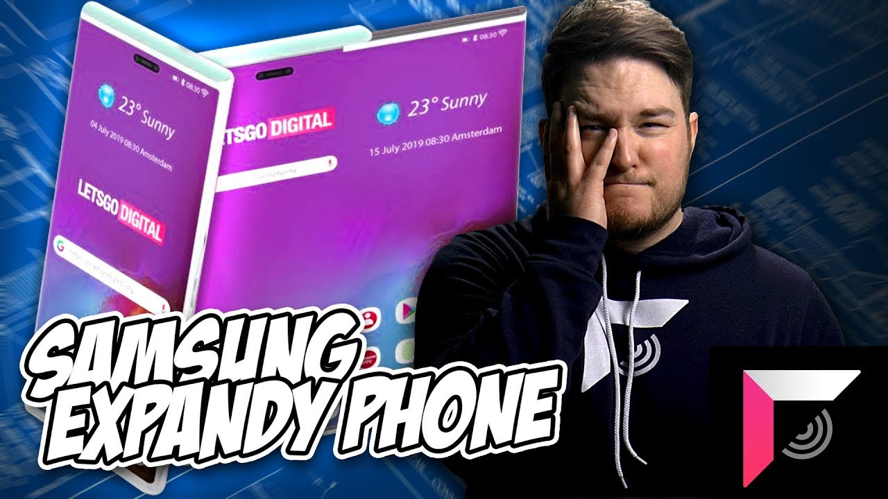 Samsung is making an EXPANDABLE phone 😂 - YouTube