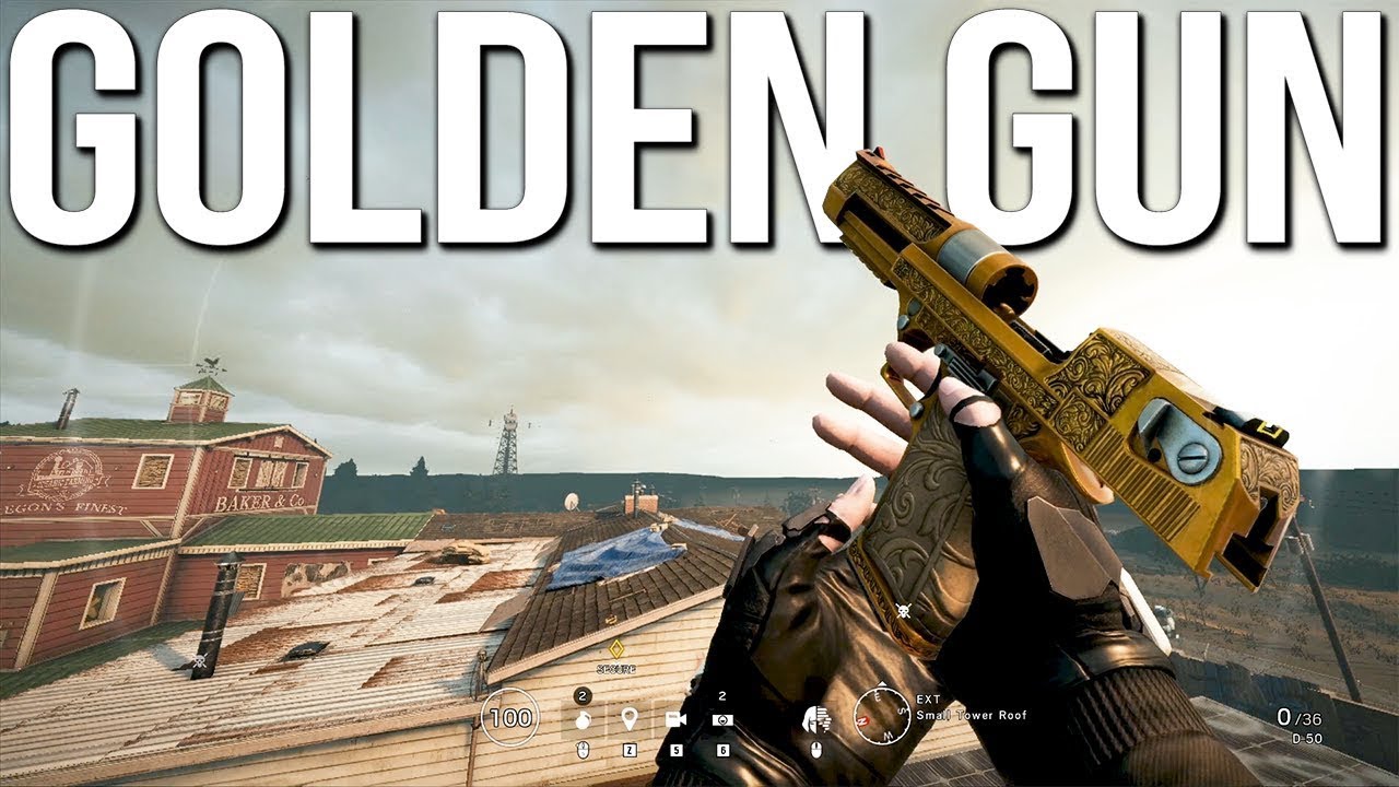 R6 golden gun LTM gameplay - YouTube