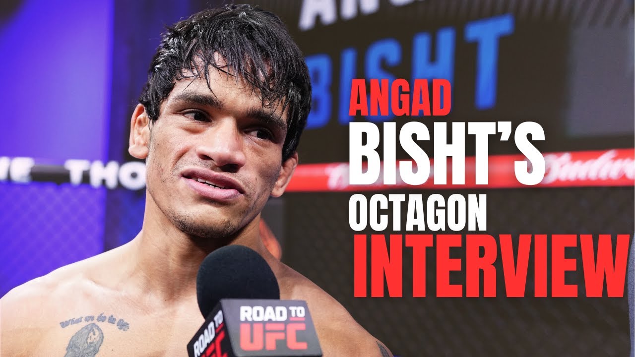 Angad Bisht Octagon Interview | Road To UFC Season 3 - YouTube