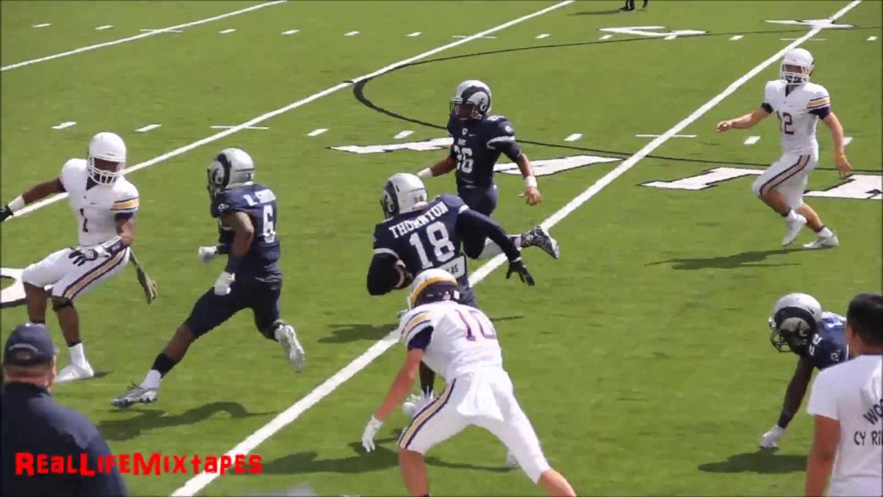 Cypress Ridge Football 2016 vs. Jersey Village Mix - YouTube