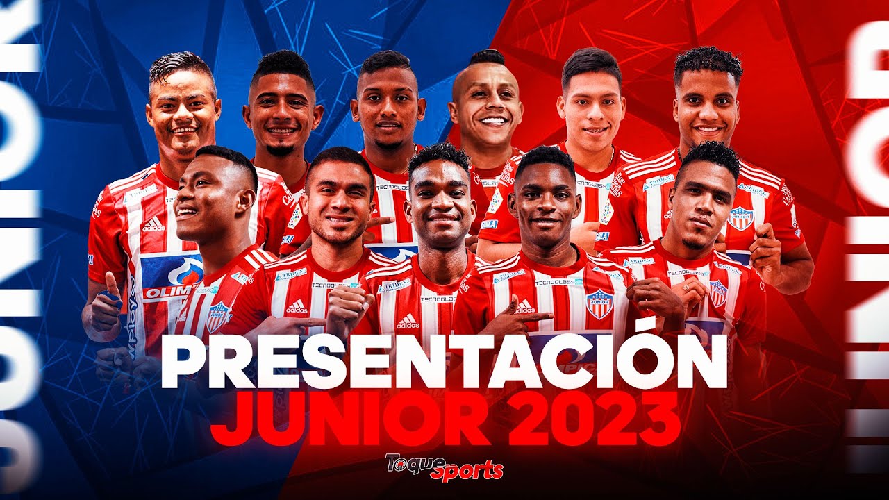 🚨 PRESENTACIÓN OFICIAL del JUNIOR de BARRANQUILLA 2023 🔥 - YouTube