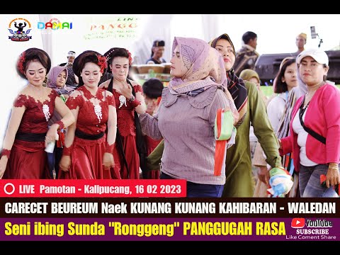 Pamotan bergoyang WALEDAN Ronggeng bareng Tanteu Cantik I Seni ibing PANGGUGAH RASA Live Pamotan