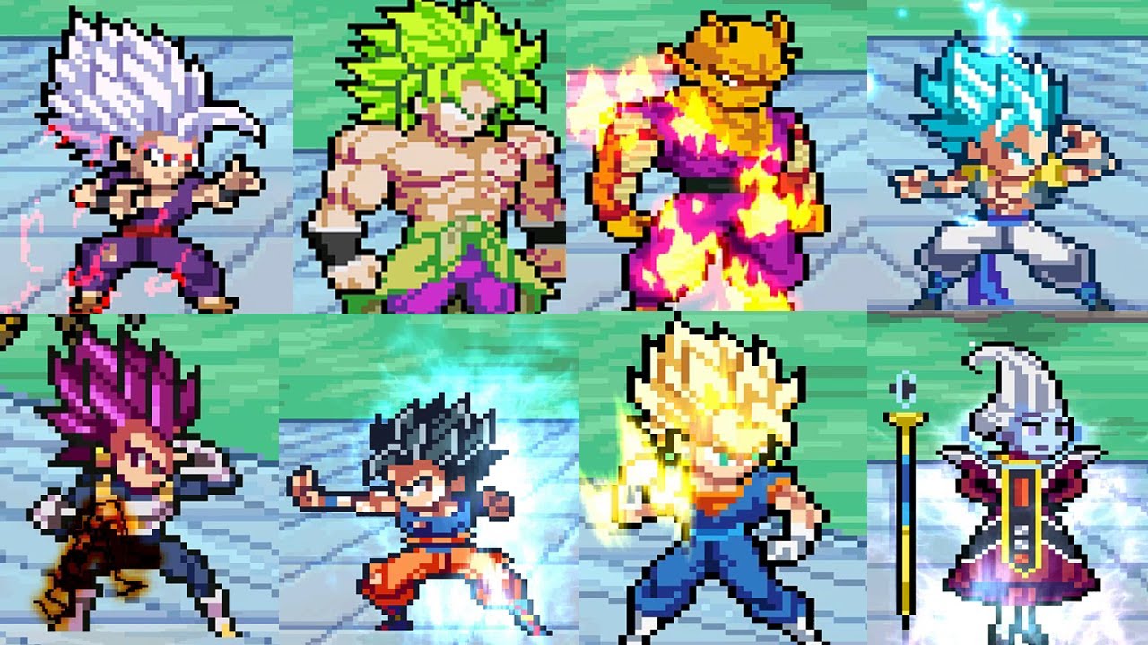 All Ultimate and Special Attacks in Mugen - YouTube