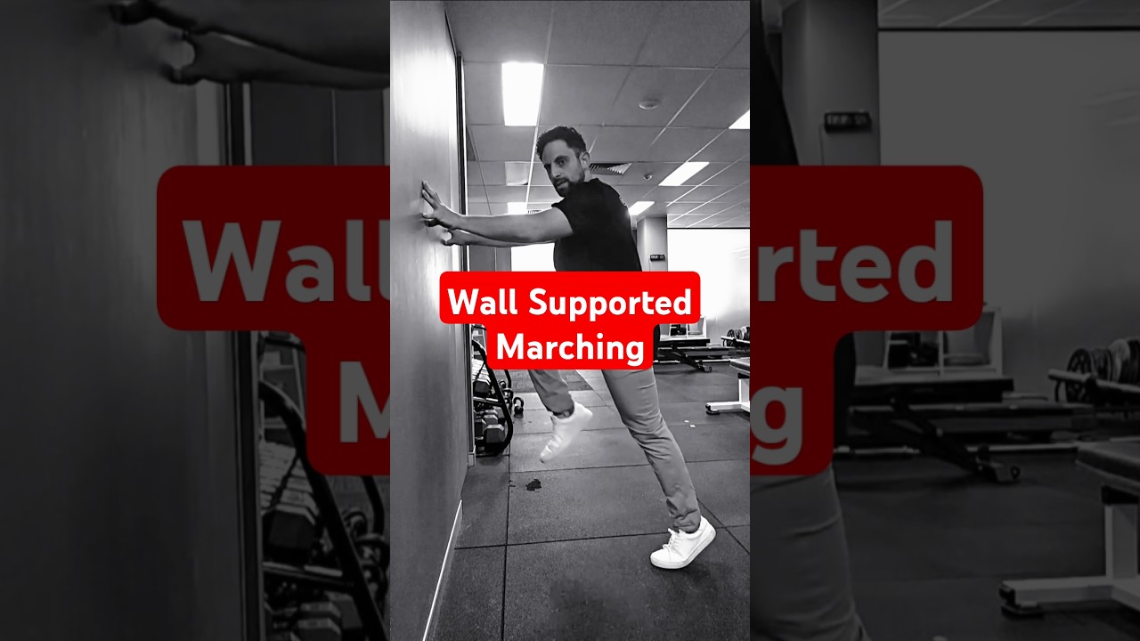Wall supported marching - YouTube